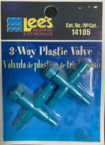 Lee's 3-Way Plastic Valve – J P Success, Inc.