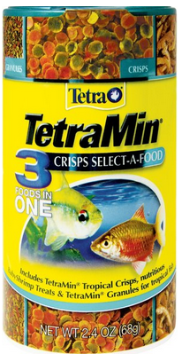 TetraMin 3-in-1 Crisps Select-A-Food 2.4oz – J P Success, Inc.